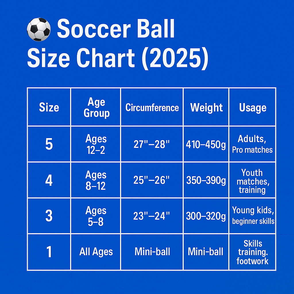 Soccer Ball Size Guide: What Size is Right for You?