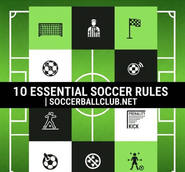 10 Rules for Soccer – Essential Guide by SoccerBallClub