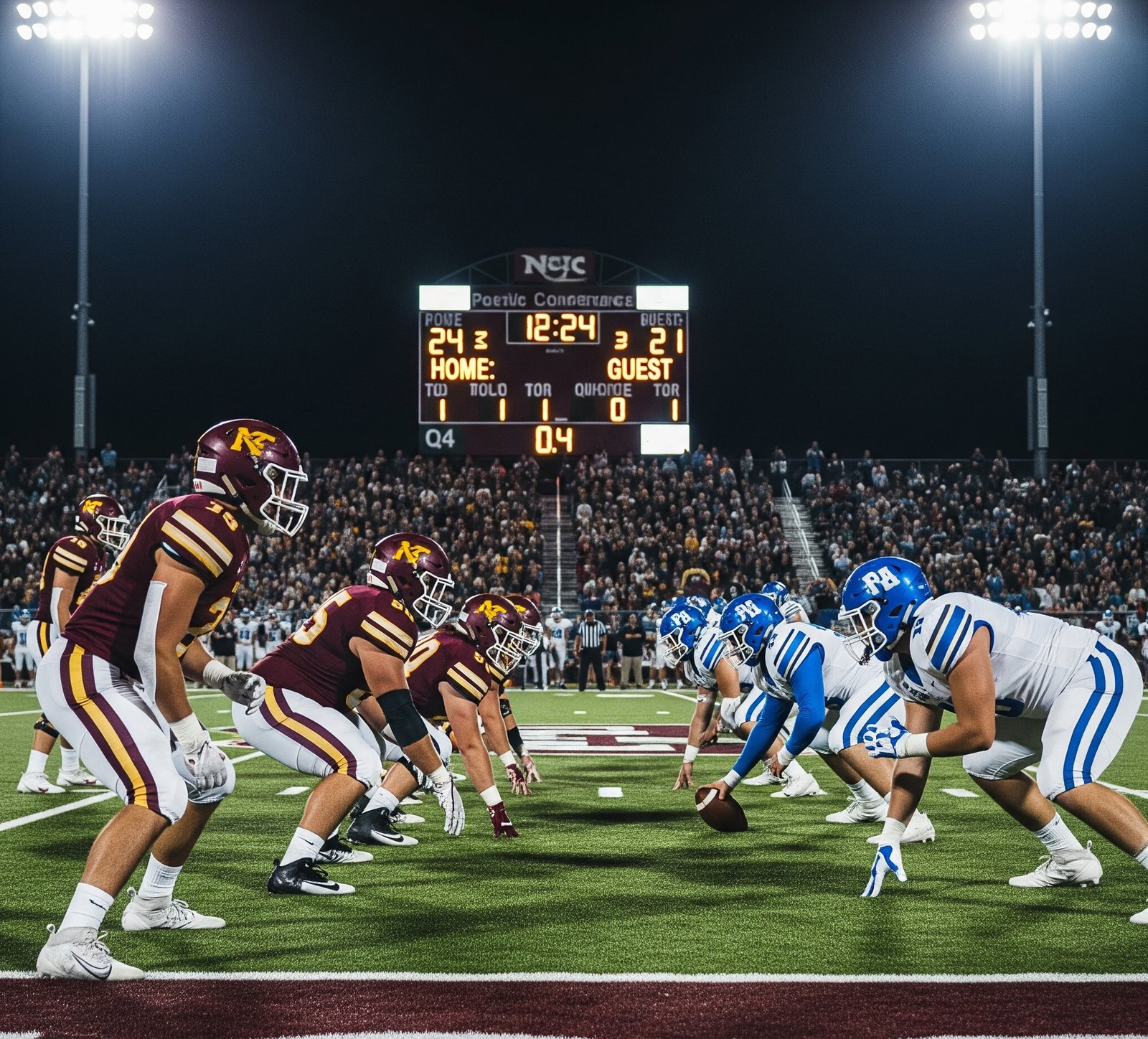NSIC Football Standings